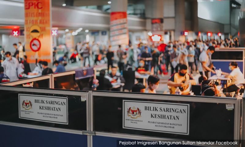 Putrajaya and S'pore at odds over screening for M'sians returning to Johor