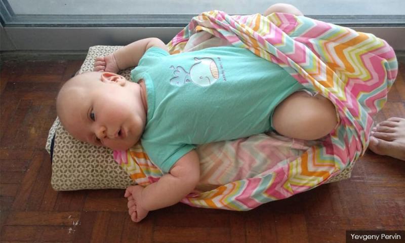 Baby Ivan back in Russia six weeks after birth in abandoned house