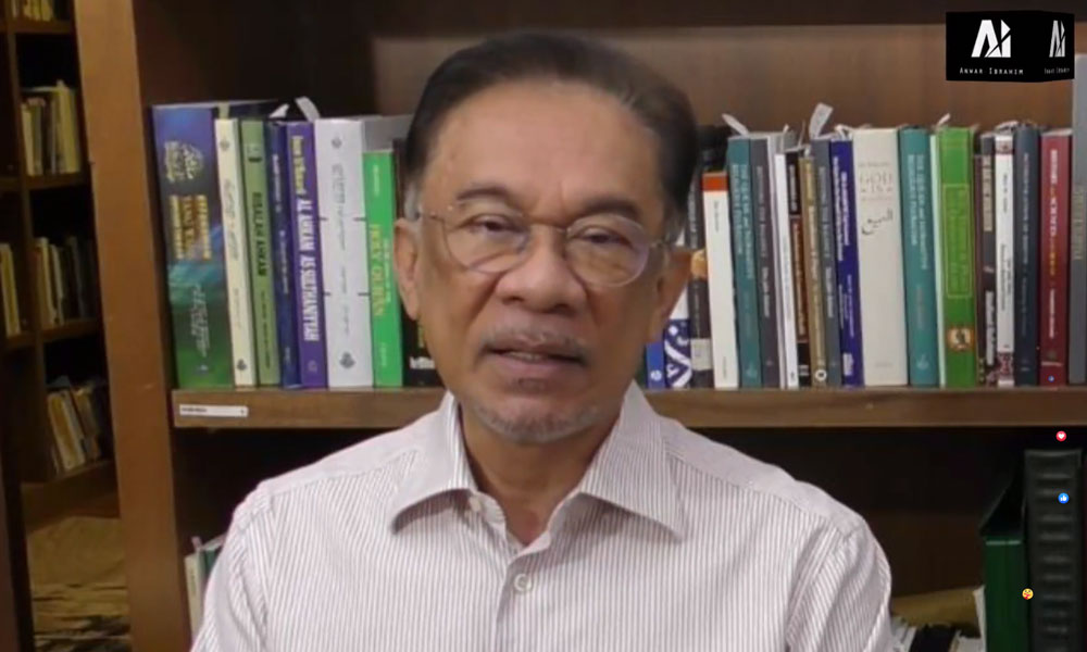 Anwar refutes claim he was made opposition leader to fend off Dr M