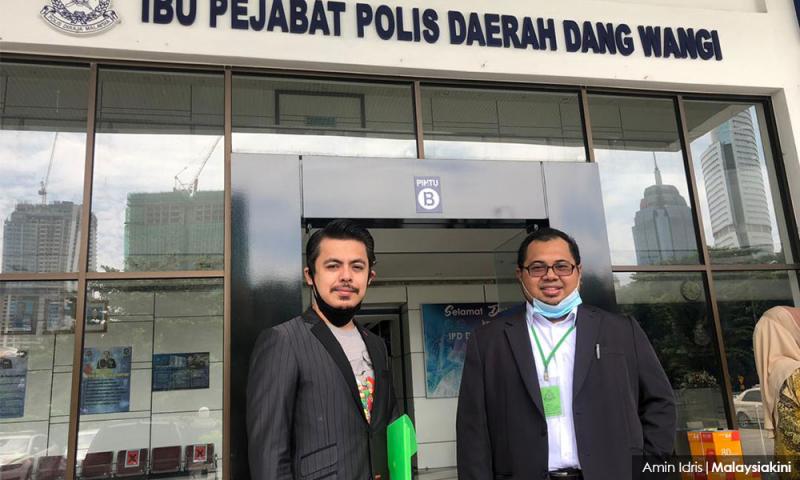 Amin Idris beri keterangan kepada polis