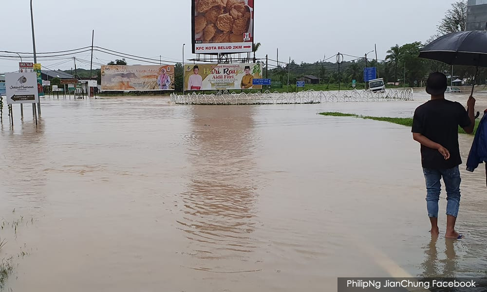 Number of Sabah flood victims increased to 1,007 this morning