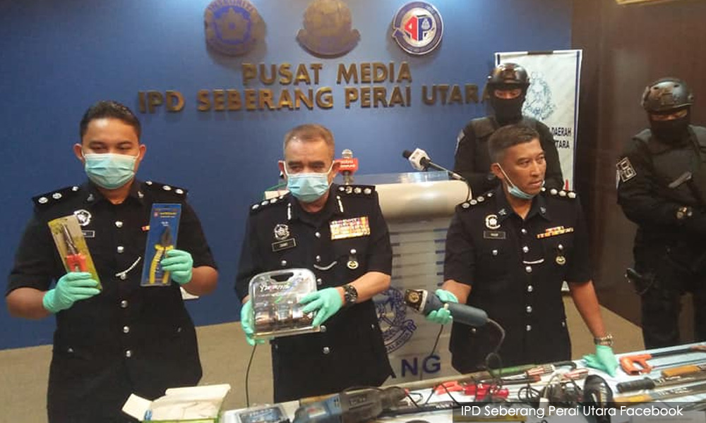Geng Tebuk tumpas, dua lelaki Vietnam dicekup polis
