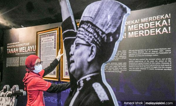 Preparing for a low-key Merdeka Day