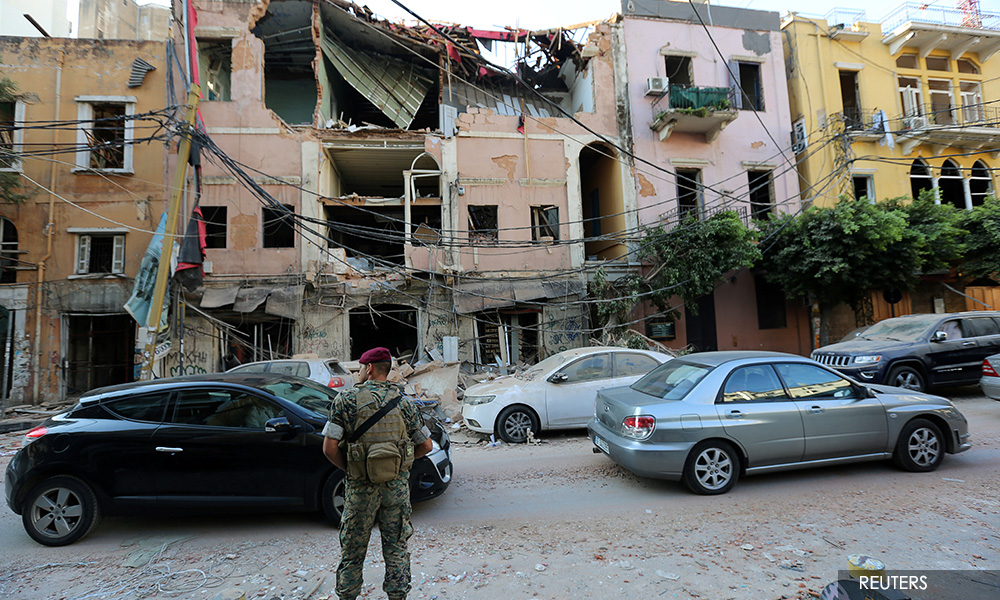 Beirut reels from huge blast as death toll climbs to at least 135