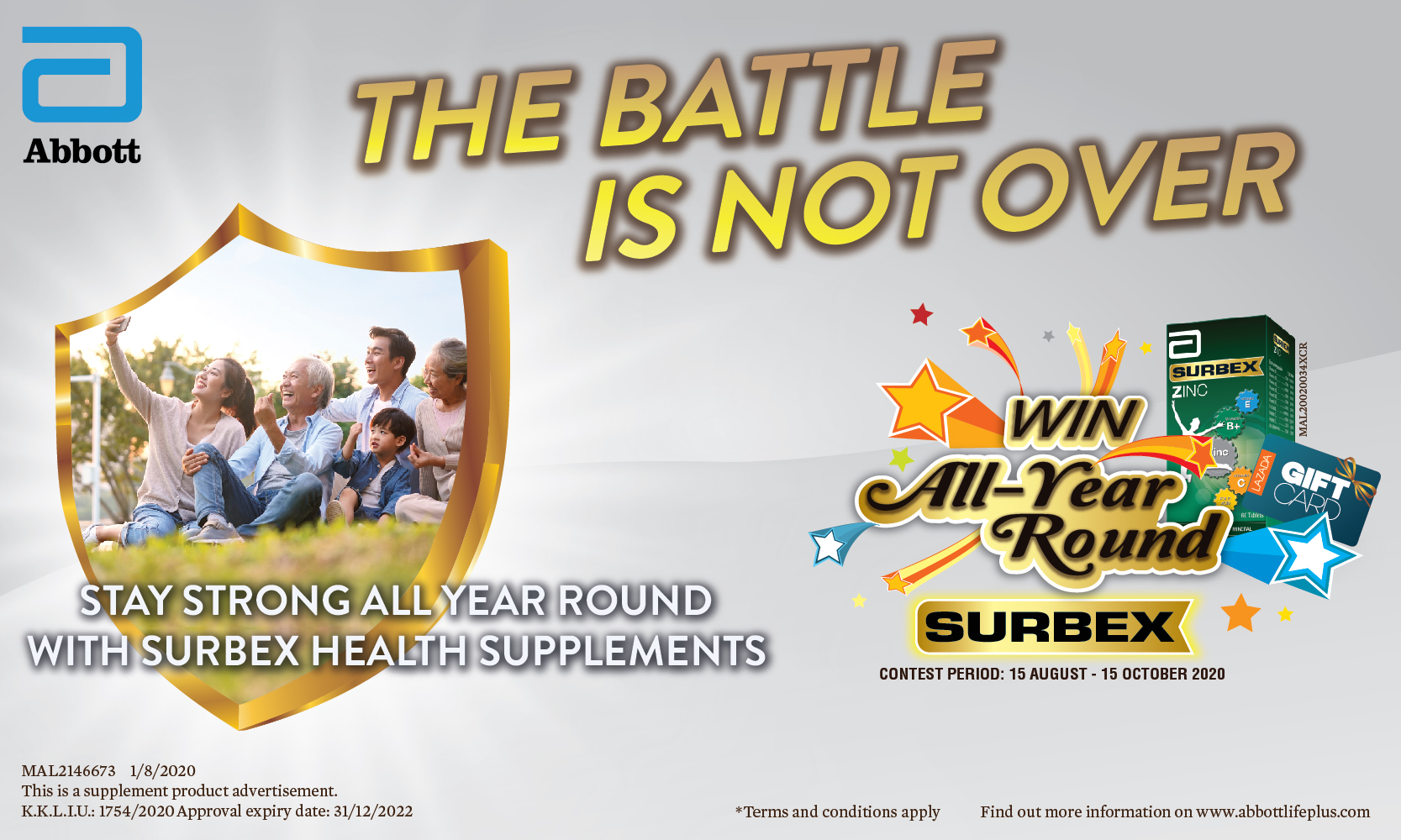 Stay strong all year long, win all year long