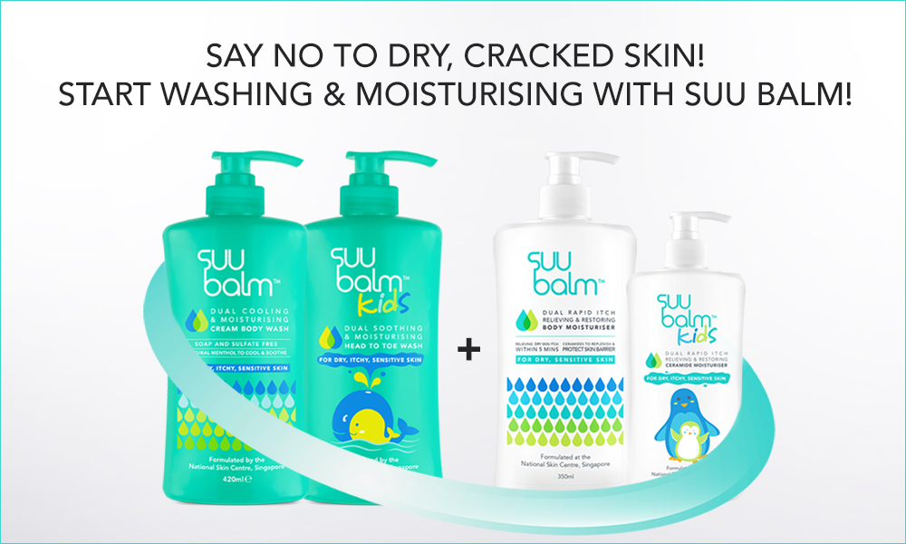 Fight dry and sensitive skin with Suu Balm