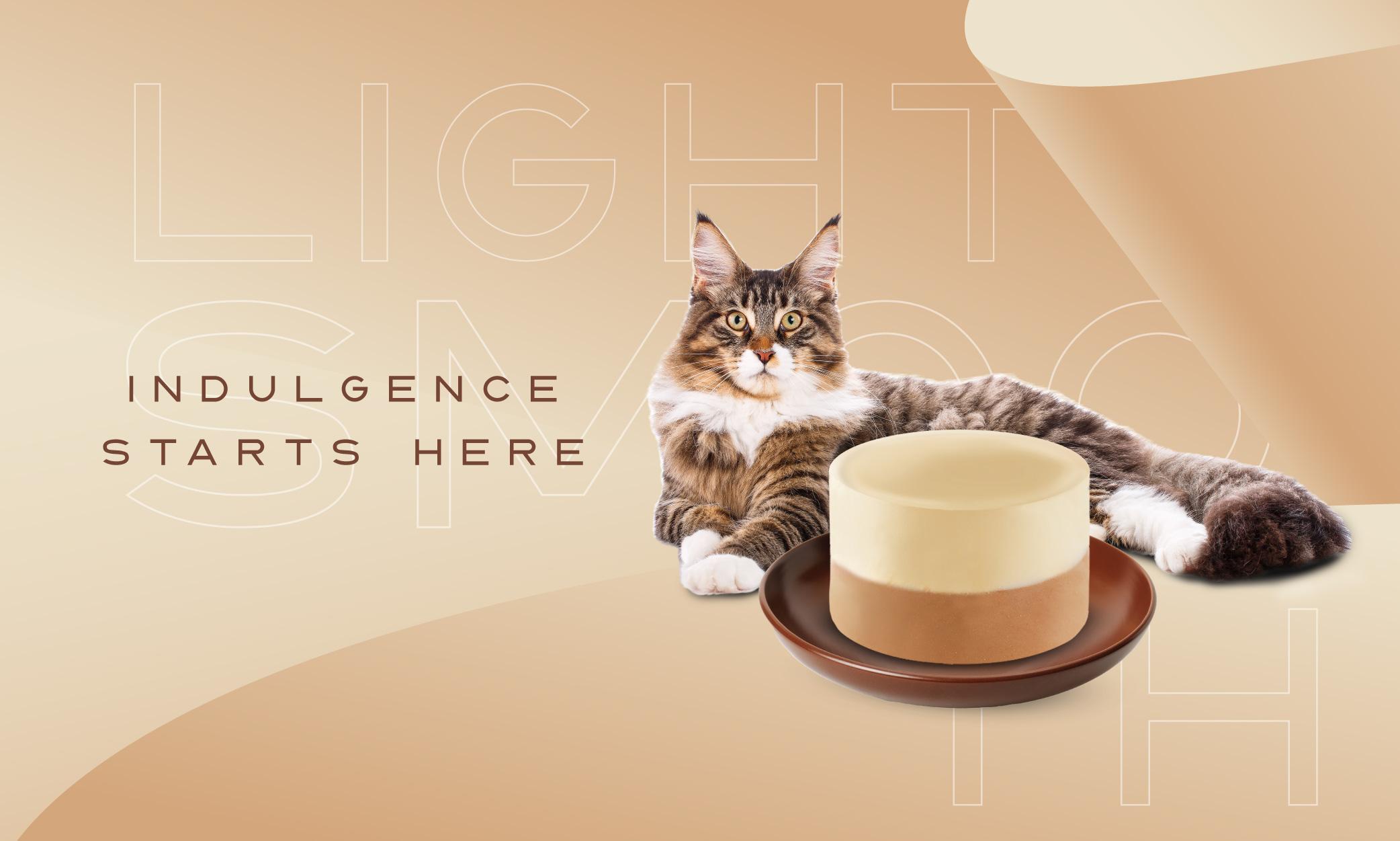Introducing Delizios® Mousse, the ultimate indulgence fine dining for cats