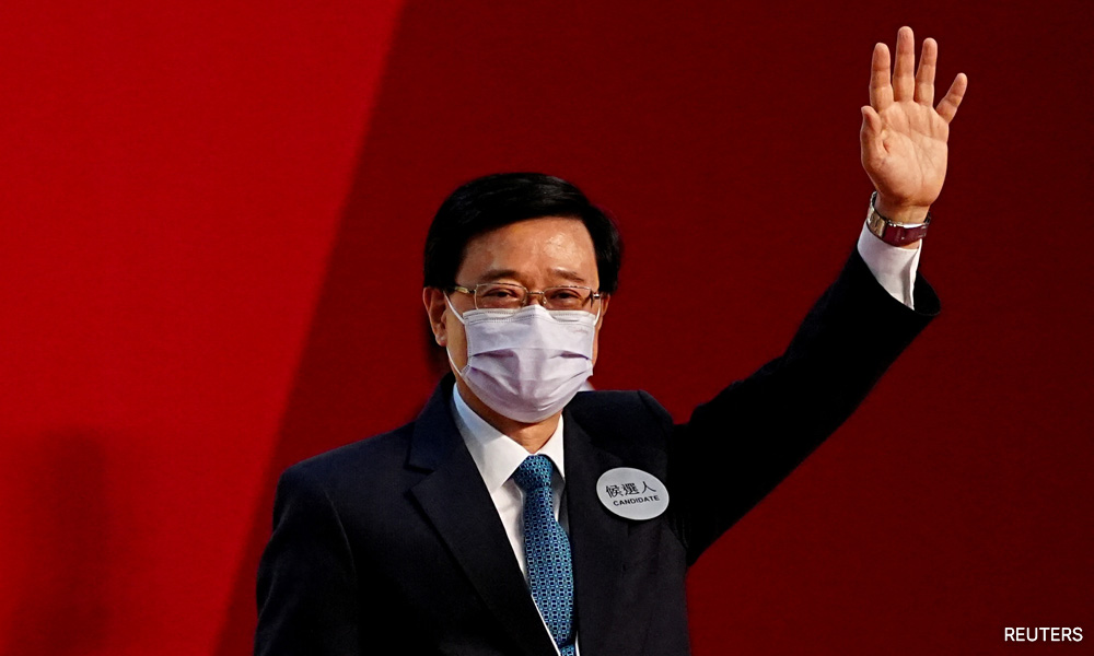China announces new Hong Kong leader's cabinet
