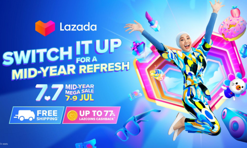 Lazada 7.7 Mid-Year Mega Sale returns with great deals from local businesses and bigger savings