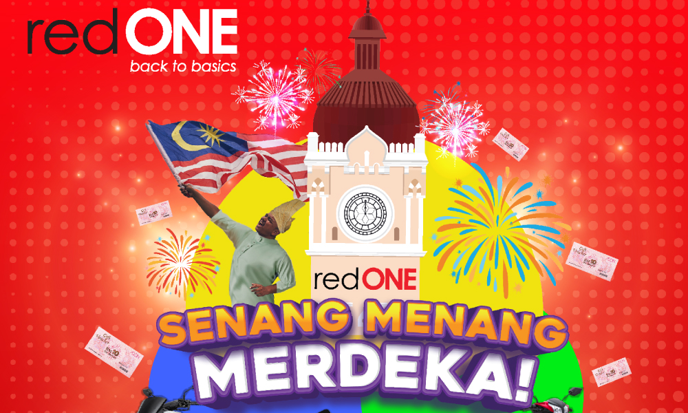redONE raikan Merdeka ke-65 dengan RM65k untuk pelanggan