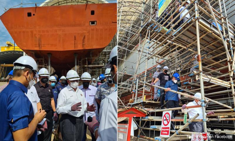 Najib kemuka bukti bergambar kapal perang LCS memang wujud