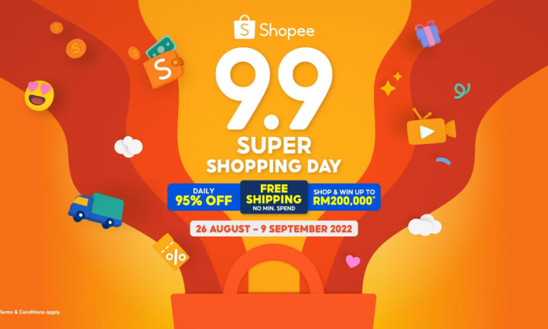 Save more, enjoy more with Shopee this 9.9 Super Shopping Day