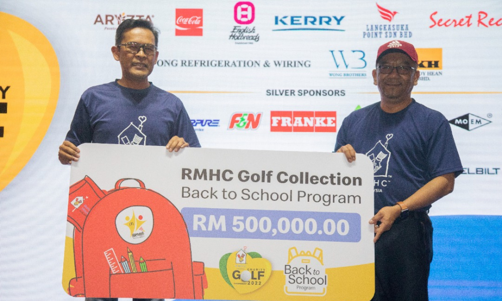 Kejohanan Golf Amal RMHC Malaysia raih RM500,000 untuk Program ‘Kembali ...