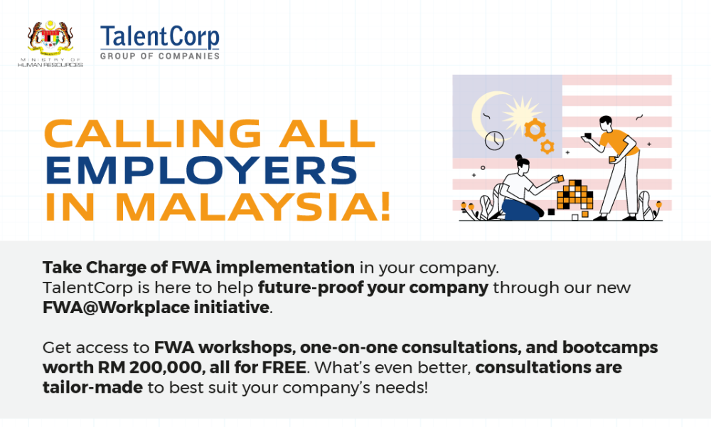 TalentCorp Launches Flexible Work Arrangements (FWA) Initiative to ...