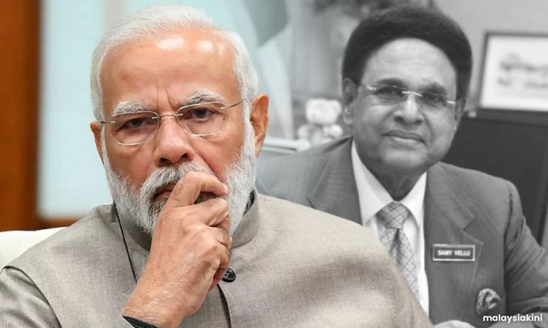 Modi extends condolences over passing of Samy Vellu