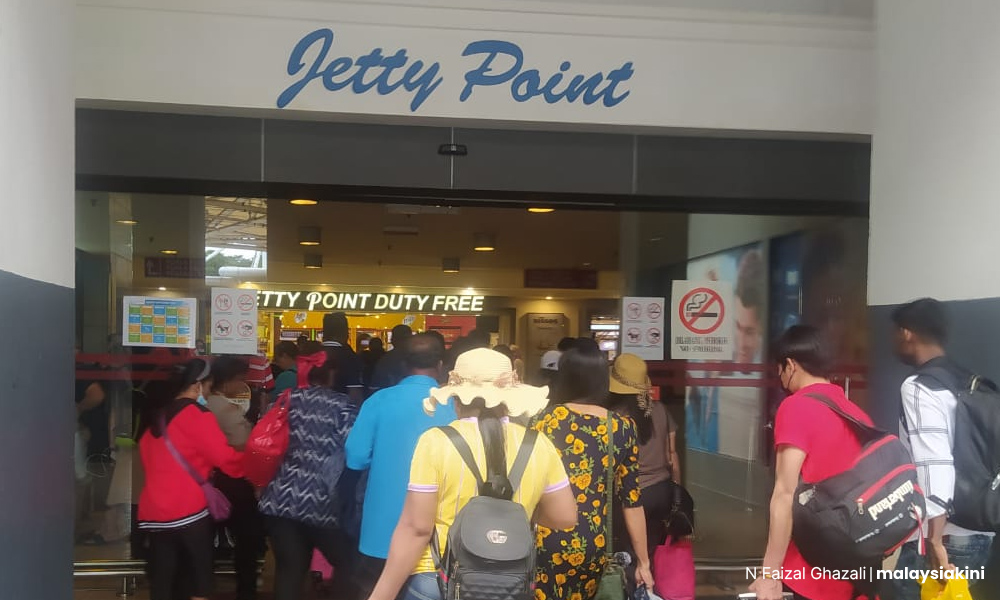 Ferry to Langkawi runs aground, 3 others turn back due to storm