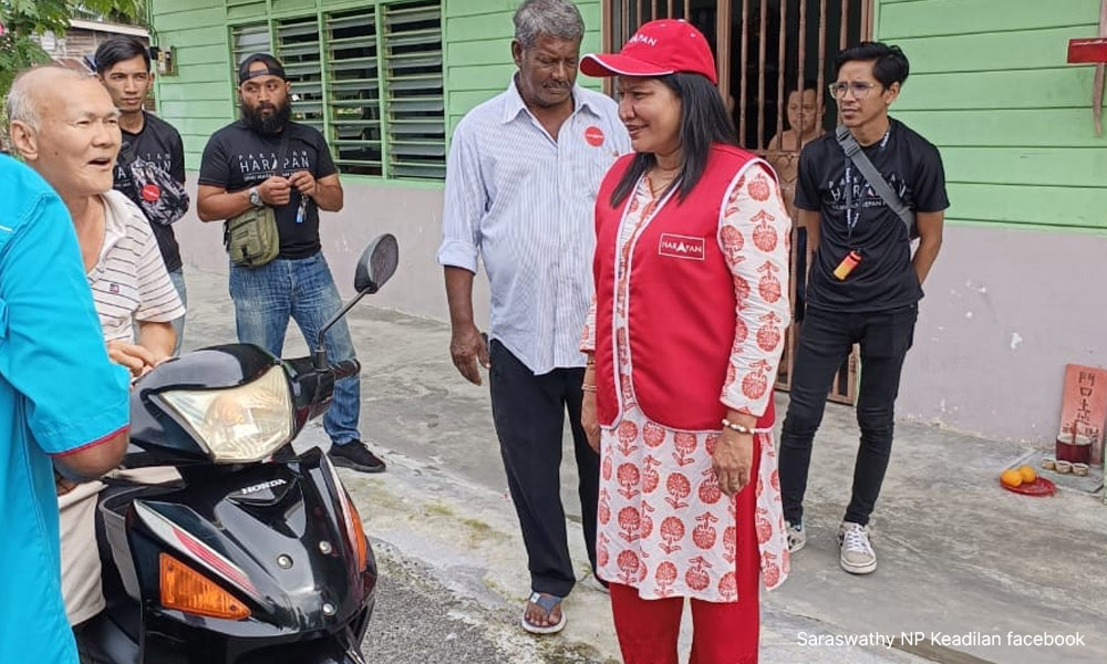 Saravanan is an empty presence in Tapah, says Harapan candidate