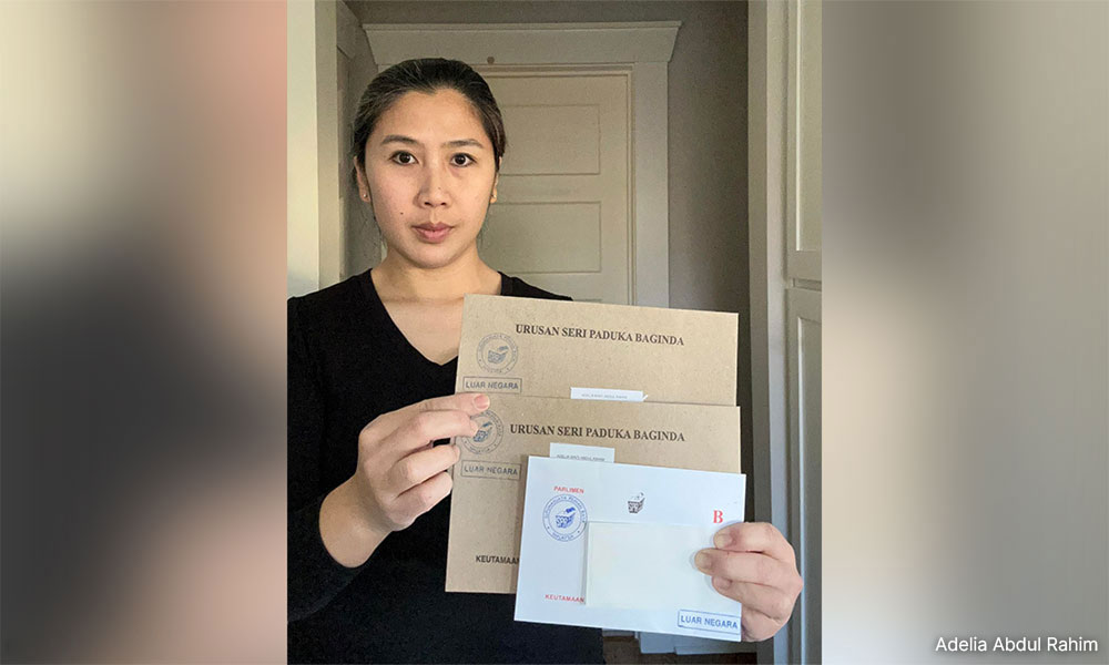 Postal voter baffled to receive ballot papers twice