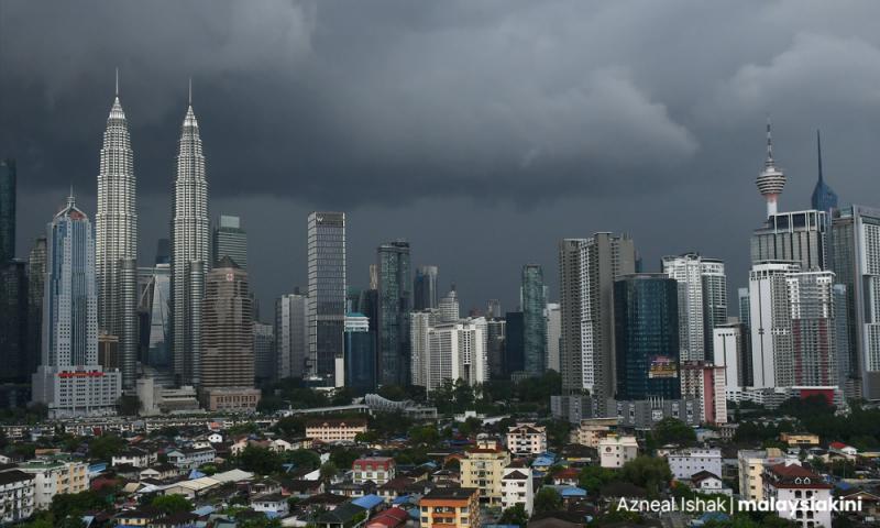 Ribut petir, angin kencang di 7 negeri, KL, Putrajaya hingga 7 malam