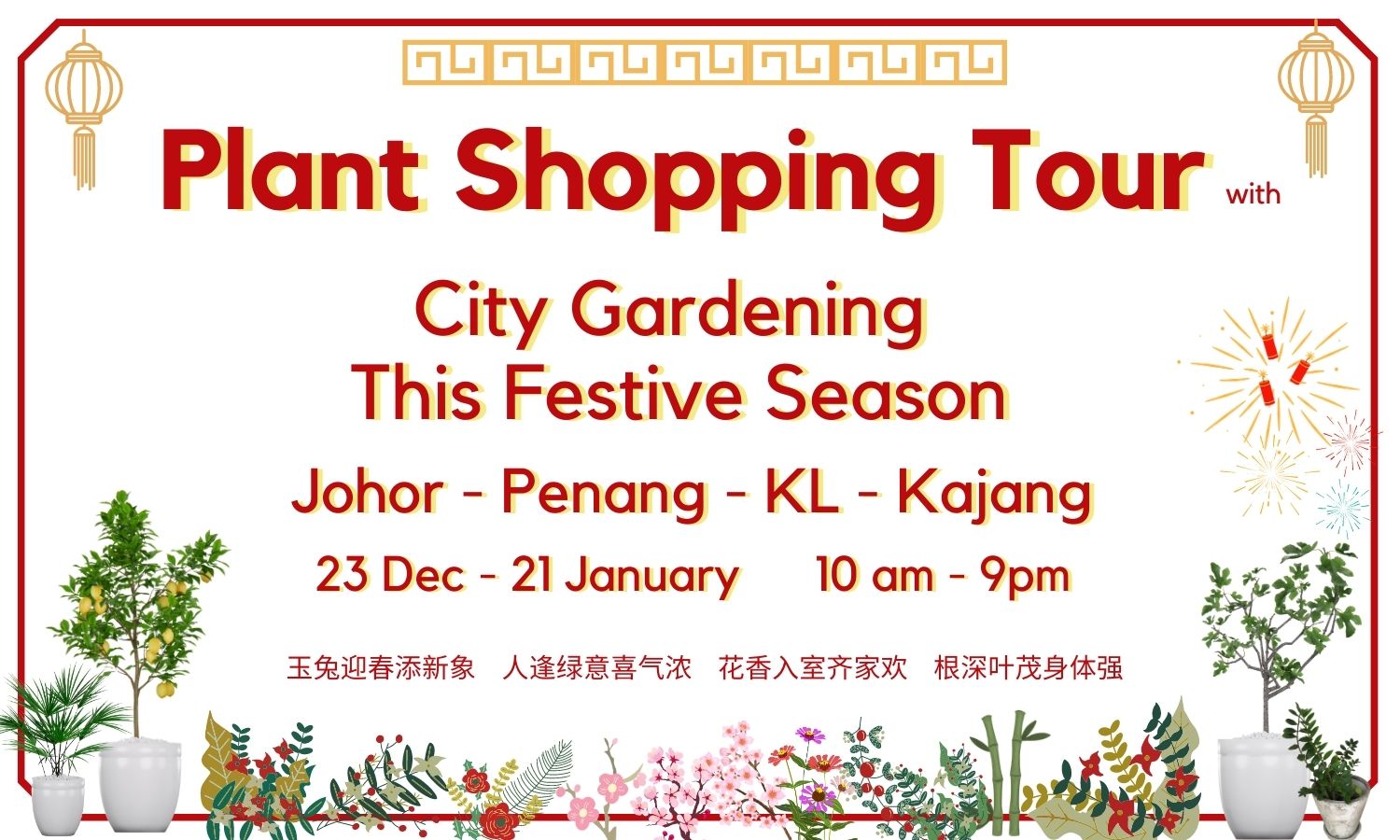 Largest CNY Plant Market, Bringing You All Types of Prosperity Plants ...
