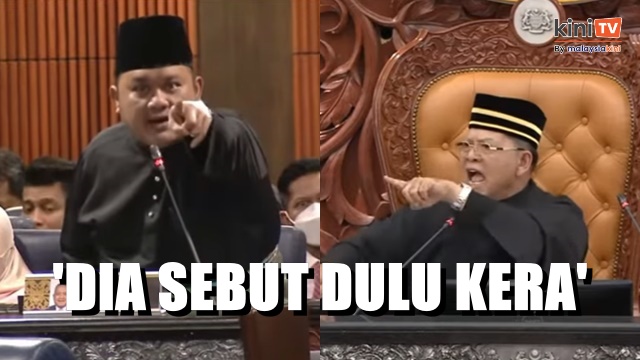 'Kera, beruk' - Lagi insiden jerit menjerit, speaker beri amaran