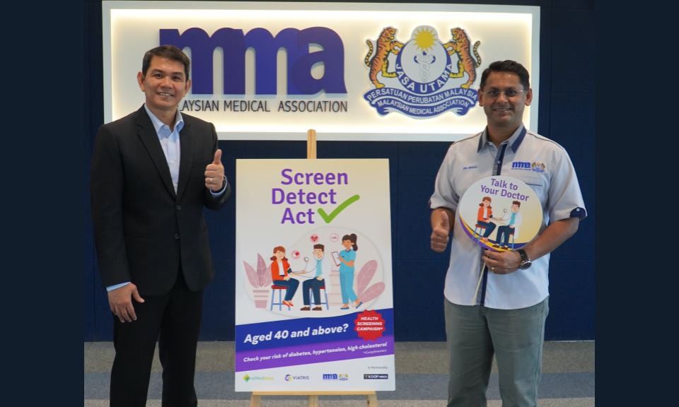 Free health screening for aged 40 and above