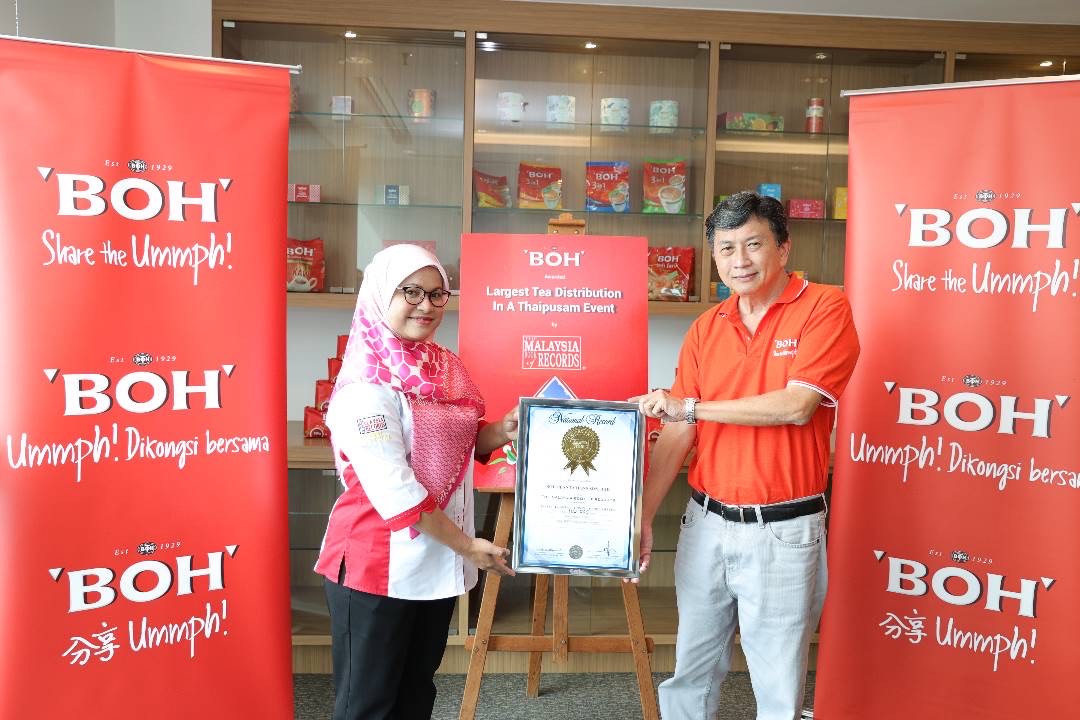 BOH makes it into the Malaysia Book of Records for the Largest Tea ...