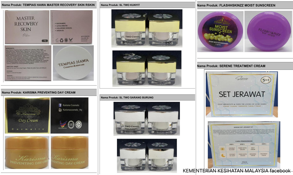 Health Ministry revokes notification for 6 cosmetic products