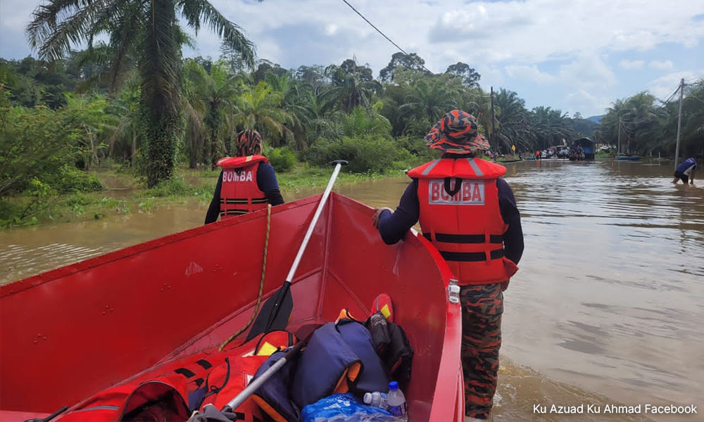 Mangsa banjir di Batu Pahat menurun