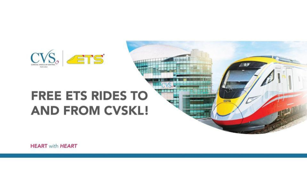 KTMB on board with CVSKL to provide free ets rides for CVSKL patients