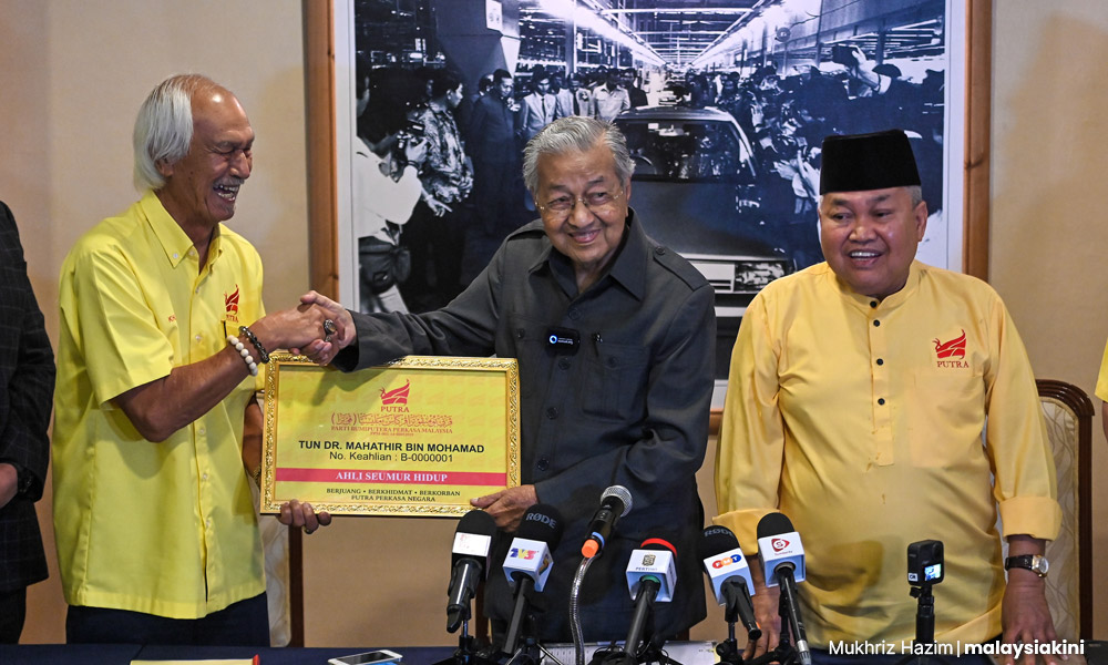 Mahathir to take over as Putra president?
