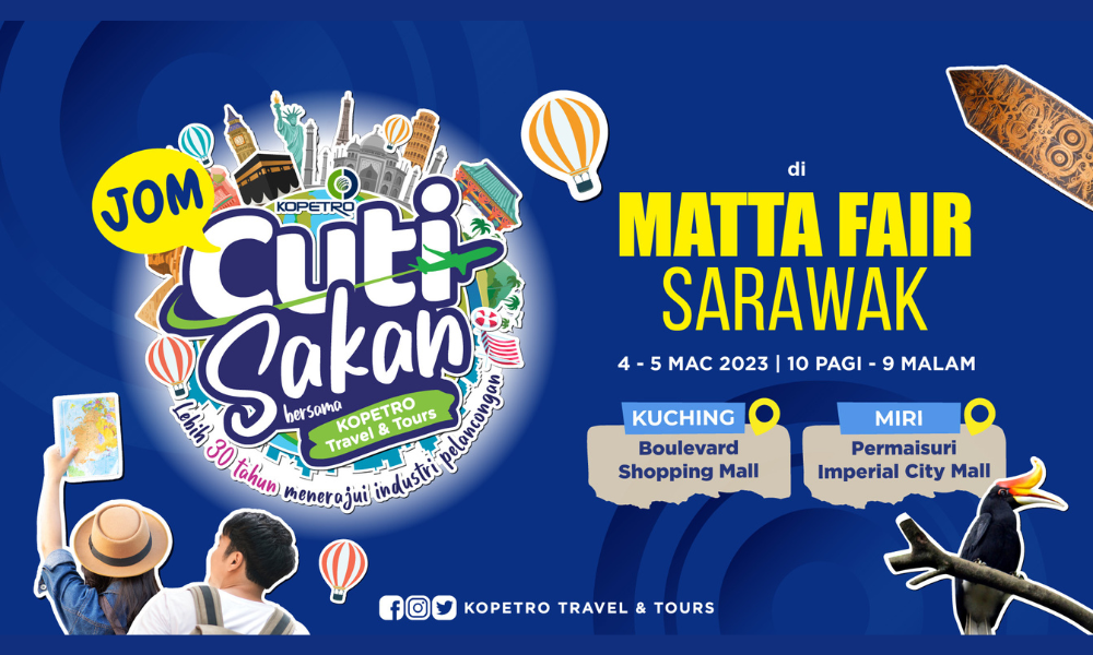 KOPETRO gegar MATTA Fair Sarawak 2023