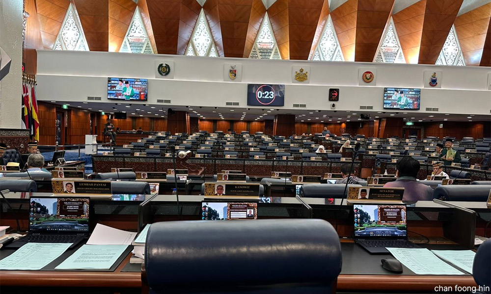 Deputy minister: Only a few opposition MPs in Dewan Rakyat today