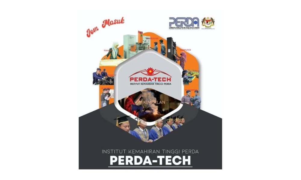 Permohonan kemasukan pelajar baharu PERDA-TECH Sesi Julai 2023 telah dibuka