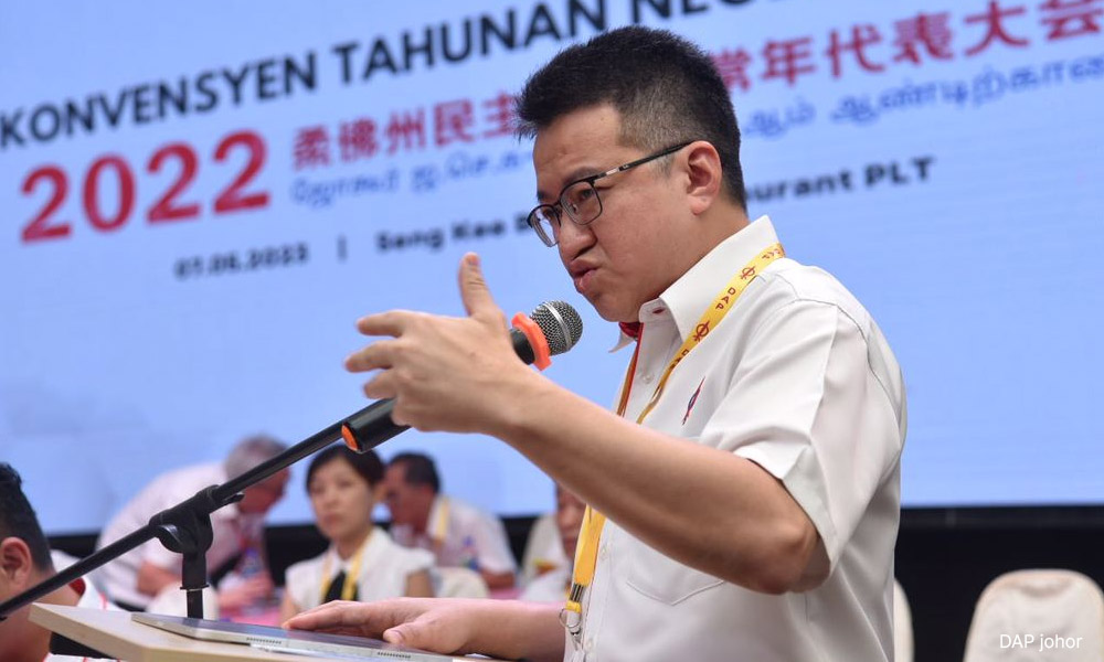 Johor batu asas kerajaan perpaduan dan bangsa Malaysia - Liew