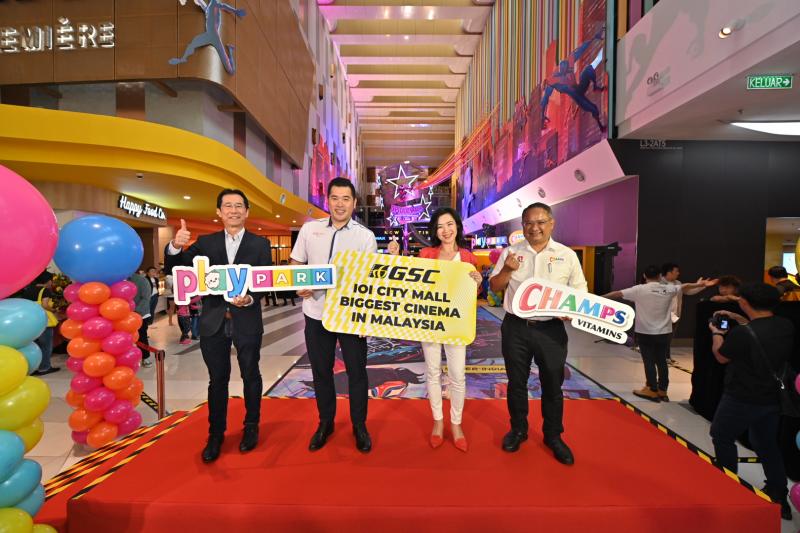 GSC melancarkan pawagam terbesar di Malaysia di IOI City Mall!