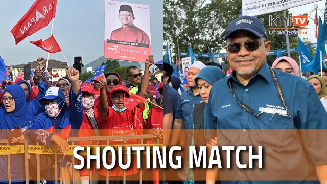 Chants of 'penyamun', 'Hoi hoi ya hoi' rings out in Gombak