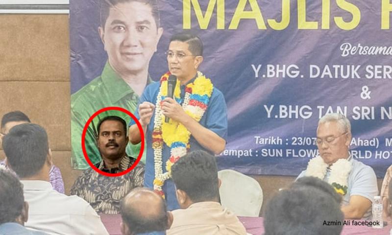 MIC leader suspended after appearing on PN stage