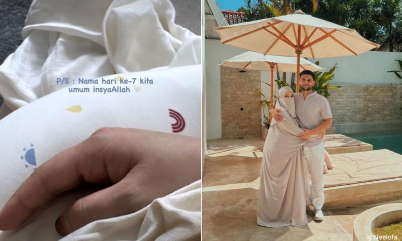 Neelofa, PU Riz timang anak kedua