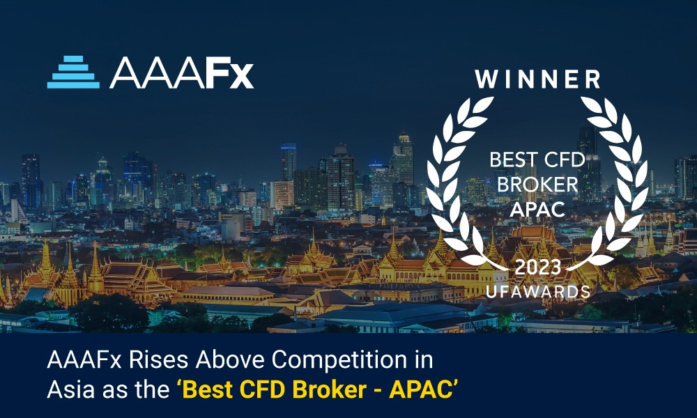AAAFx Rises Above Competition in Asia as the ‘Best CFD Broker - APAC’