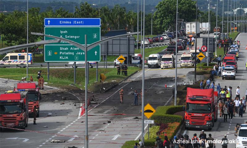 Elmina plane crash: Voice recorder sent to S'pore for analysis
