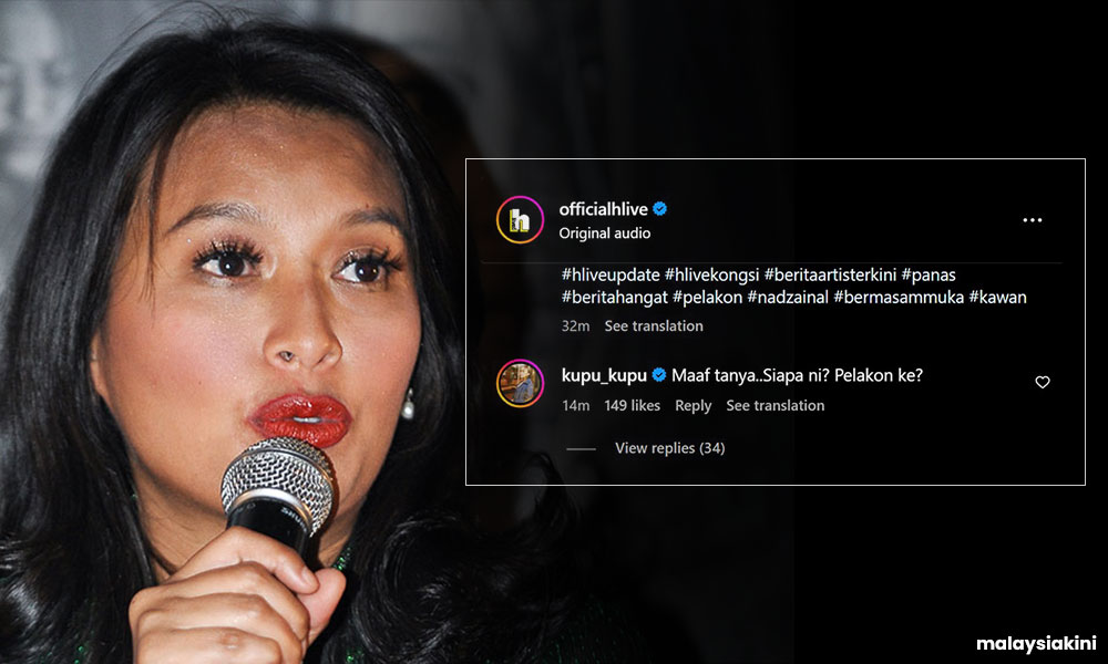 Nabila Huda tanya Nad Zainal: Siapa ni, pelakon ke?