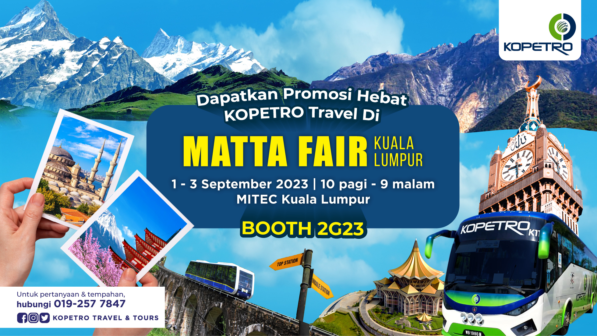 KOPETRO Travel tawar pakej pelancongan luar negara bawah RM2,000 di ...