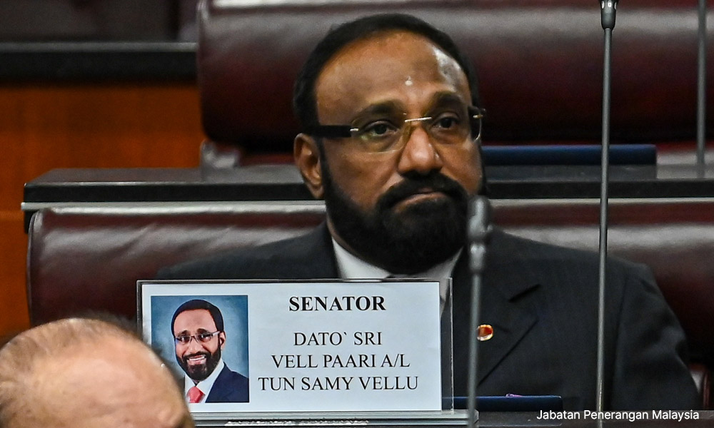 Vell Paari dilantik semula sebagai ahli Dewan Negara