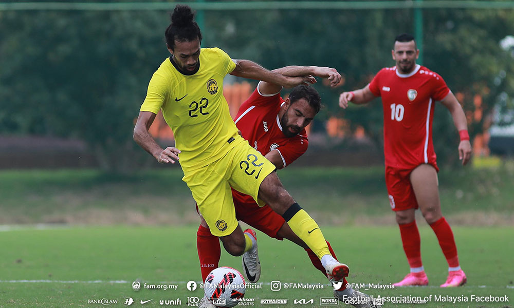 Harimau Malaya ikat Syria 2-2 di China