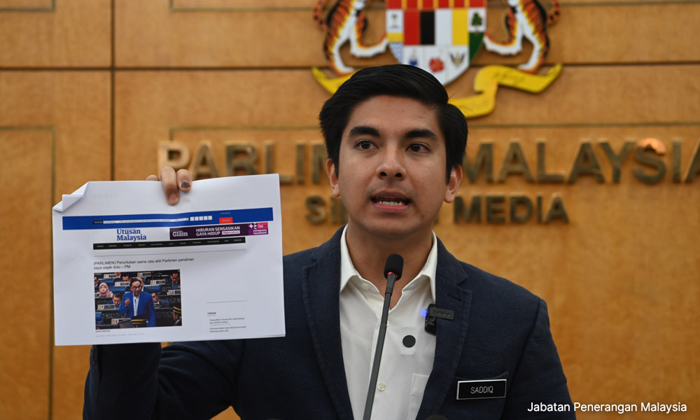 Syed Saddiq slams Anwar's 'no action, talk only' govt
