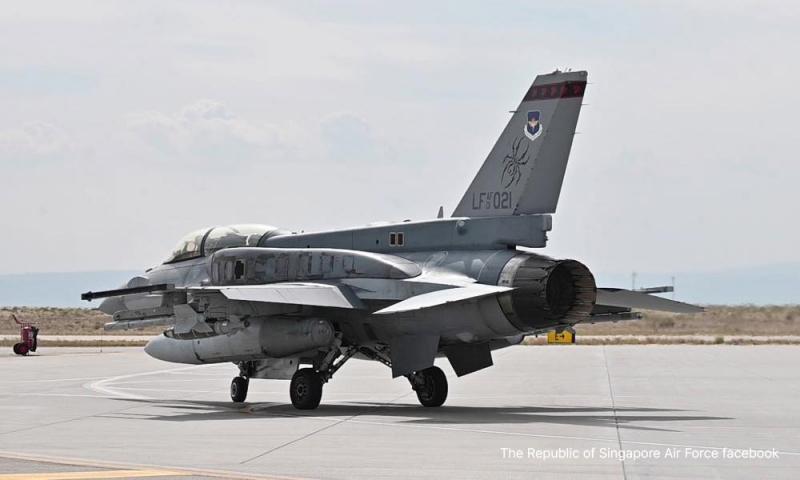 Singapura naik taraf jet pejuang F-16