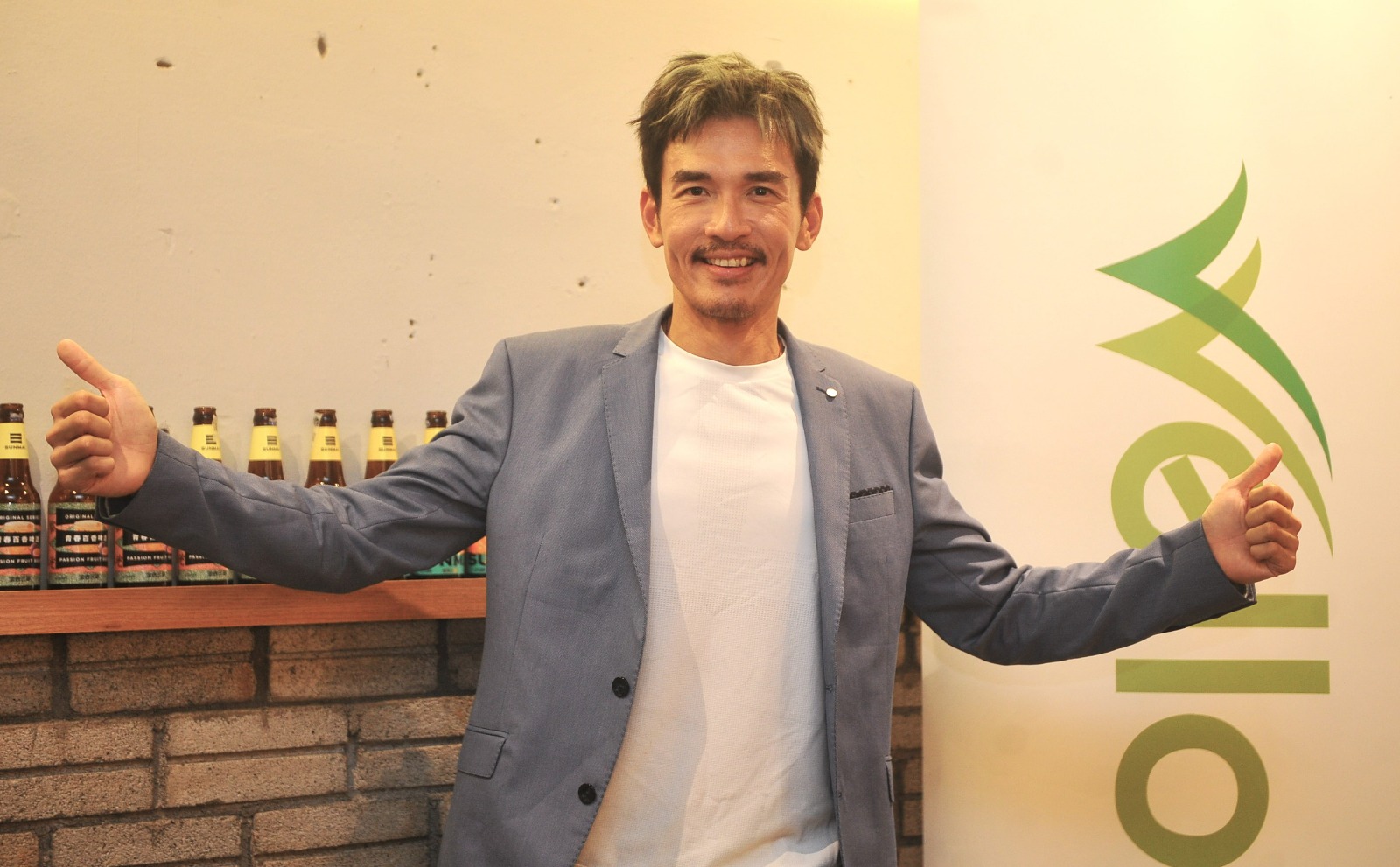 首次来马探访Wellous总公司直呼无距离感 大马美食诱惑多 杨一展大呼“来马破功”狂健身消耗卡路里