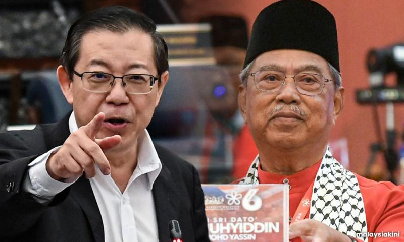 Don't use your wife to justify U-turn, Guan Eng tells Muhyiddin