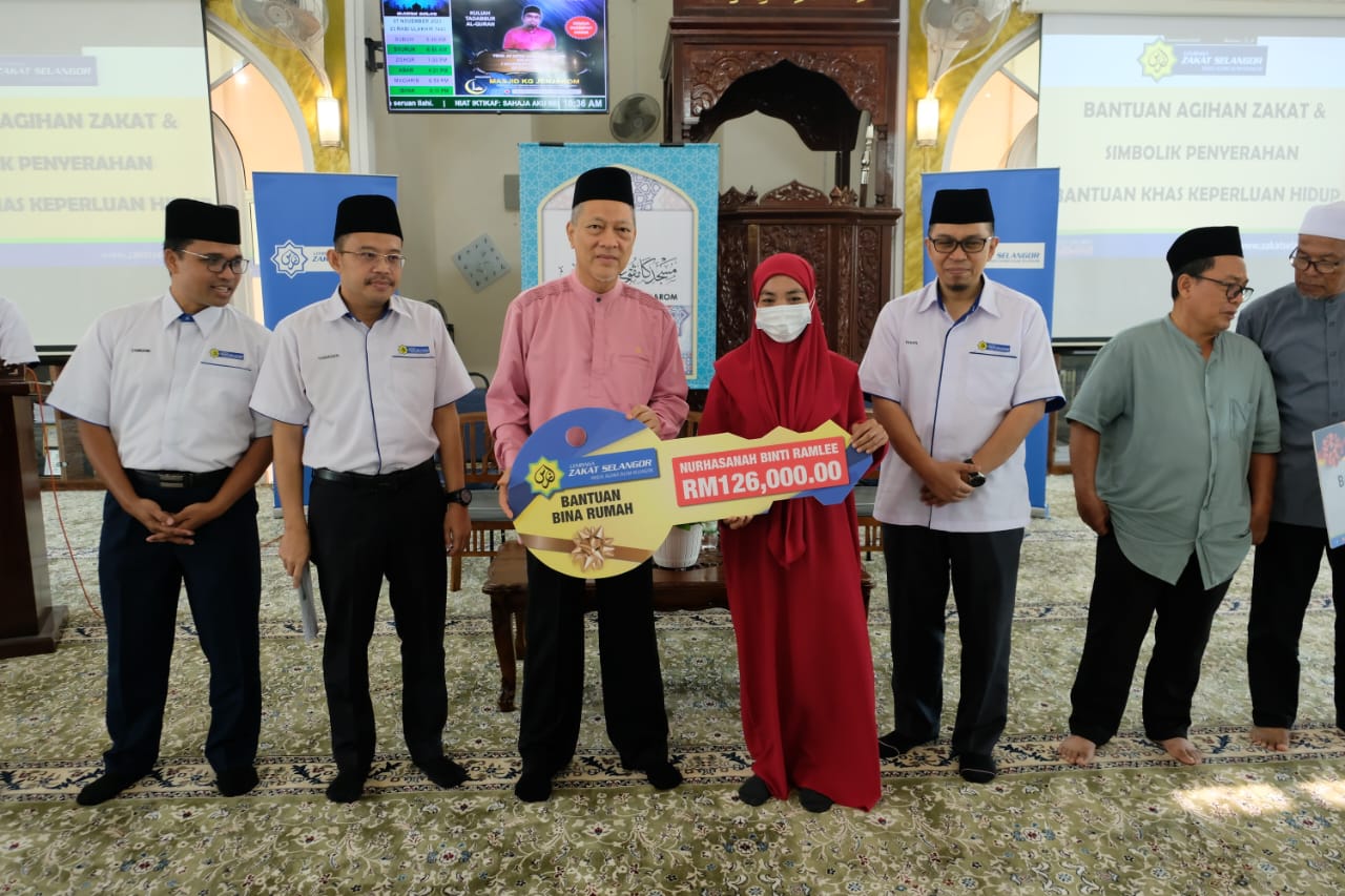 LZS agih RM34.25 juta Bantuan Khas Keperluan Hidup santuni 68,500 penerima